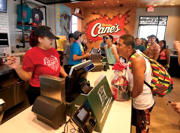 Crowds flock to first of two chicken eatery openings | News, Sports ...